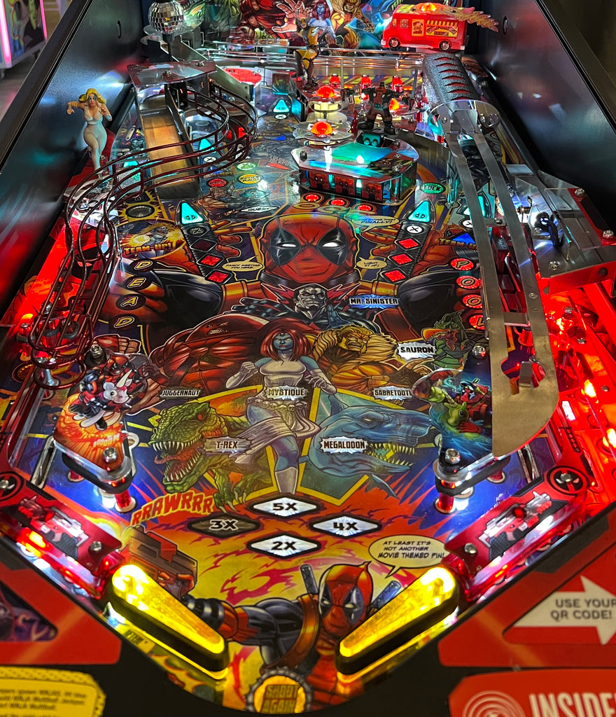 Lit Kit Flippers Pinball Mod - for Dead Pool – ArcadeMade.com