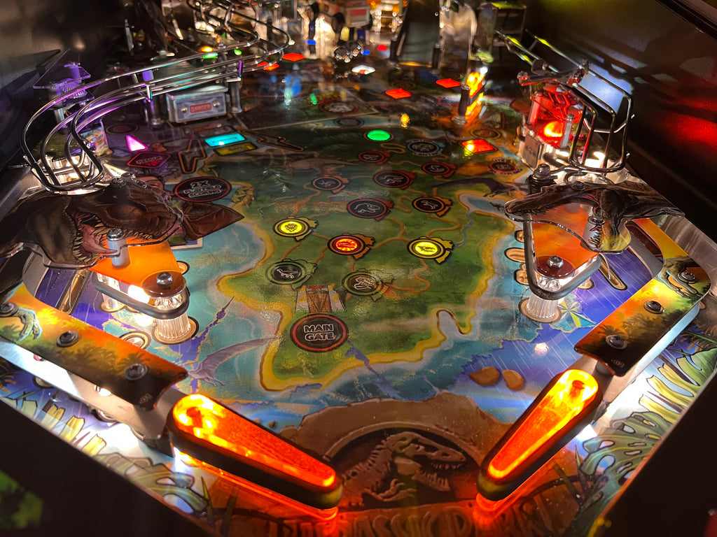 Lit Kit Flippers Pinball Mod - for Jurassic Park Stern – ArcadeMade.com