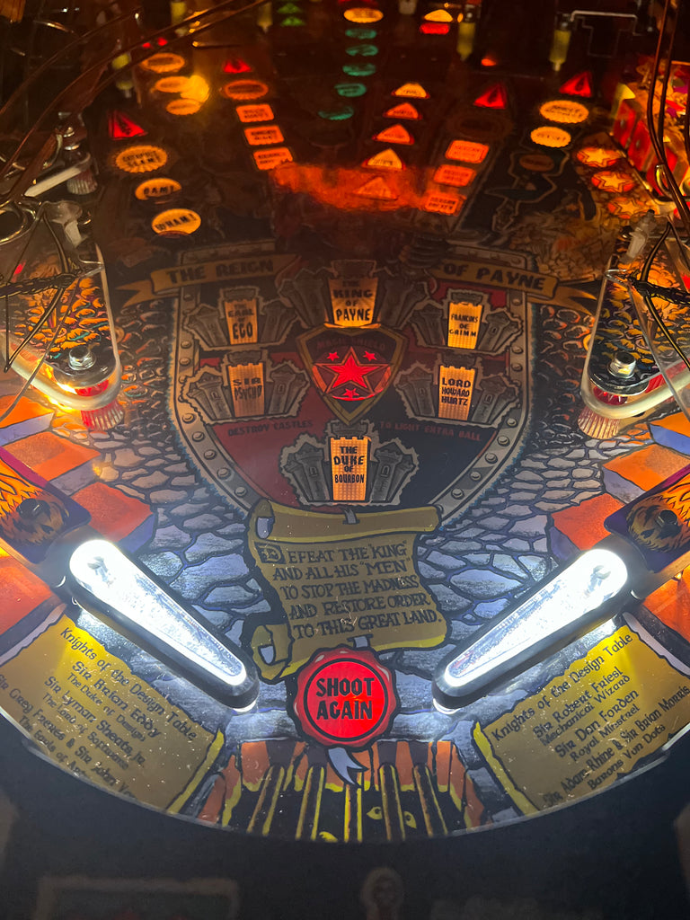 Lit Kit Flippers Pinball Mod - for Medieval Madness – ArcadeMade.com