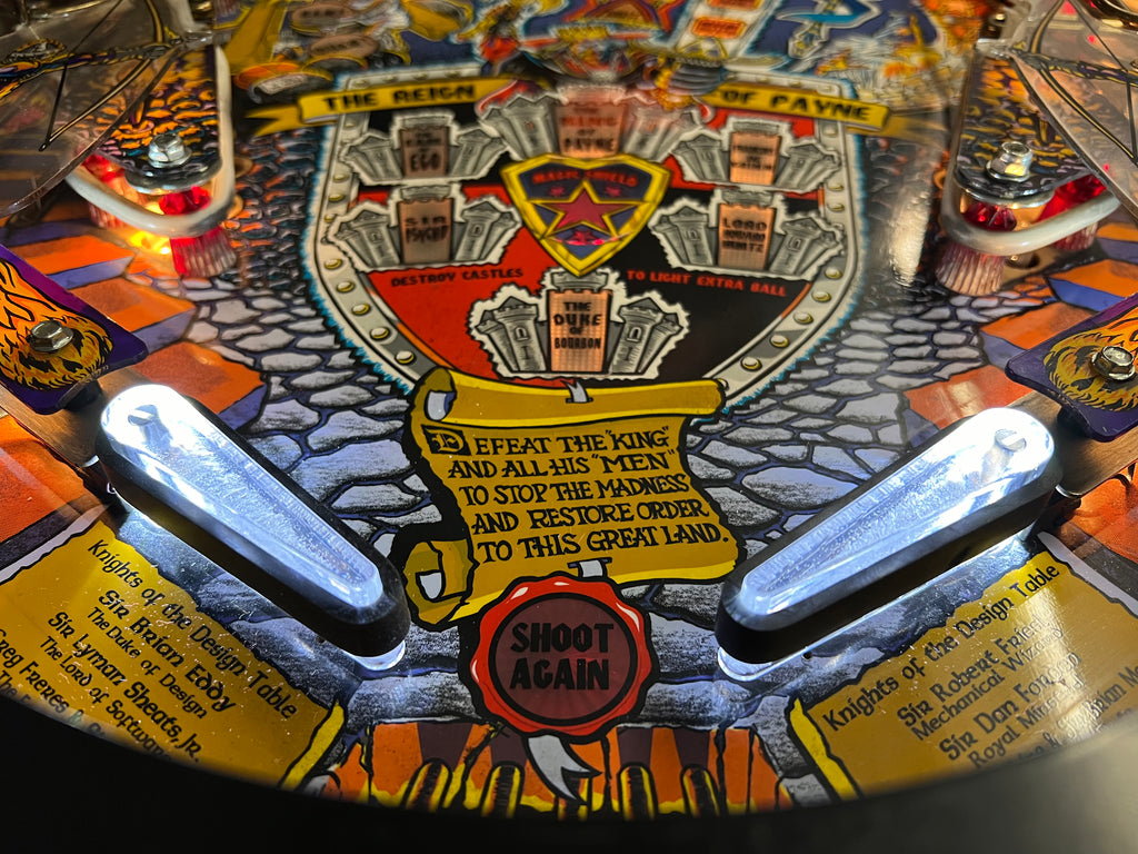 Lit Kit Flippers Pinball Mod - for Medieval Madness – ArcadeMade.com