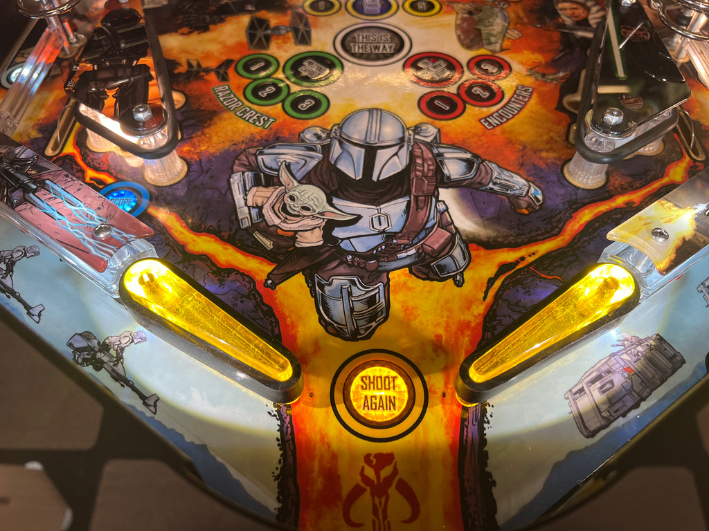 Lit Kit Flippers Pinball Mod - for Mandalorian – ArcadeMade.com